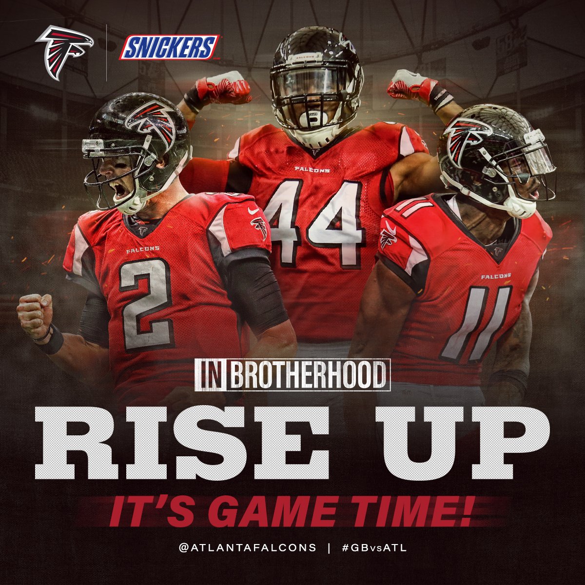 Atlanta Falcons Rise Up Wallpaper