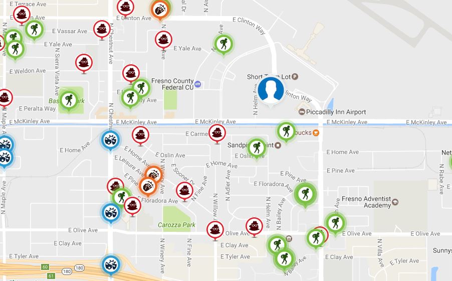 Check out our new Crime Map. Enter your address and then lock your door ...