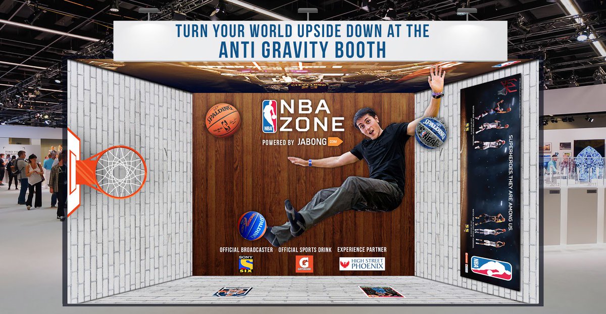 Drop in to our super cool Anti Gravity booth only at NBAZone this weekend at gophoenixing, Lower ...