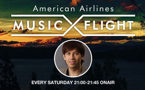 American Airlines Music Flight - posfie