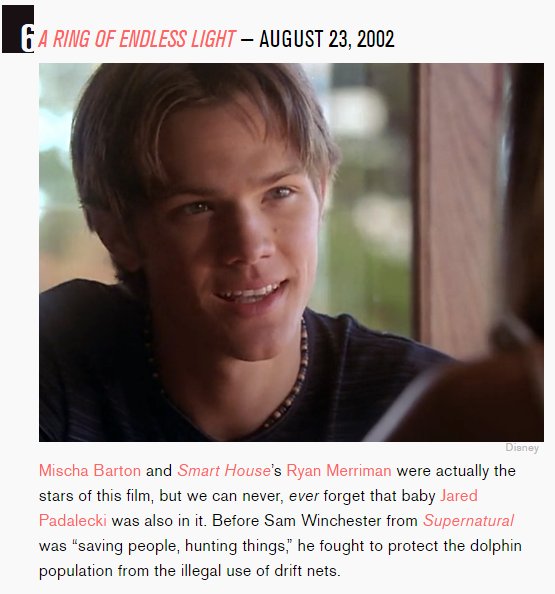 Jared Padalecki Disney Channel