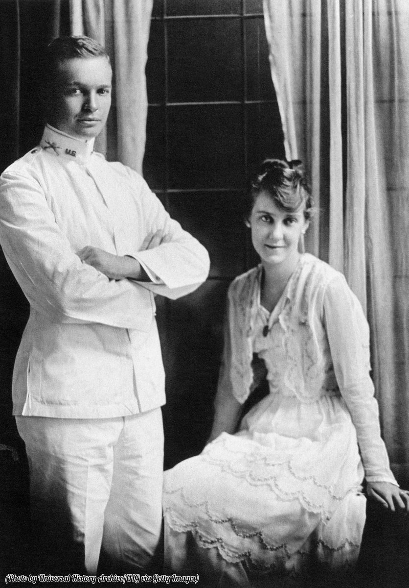 Dwight D. Eisenhower and his wife, Mamie, on their Wedding Day, 1916 ...