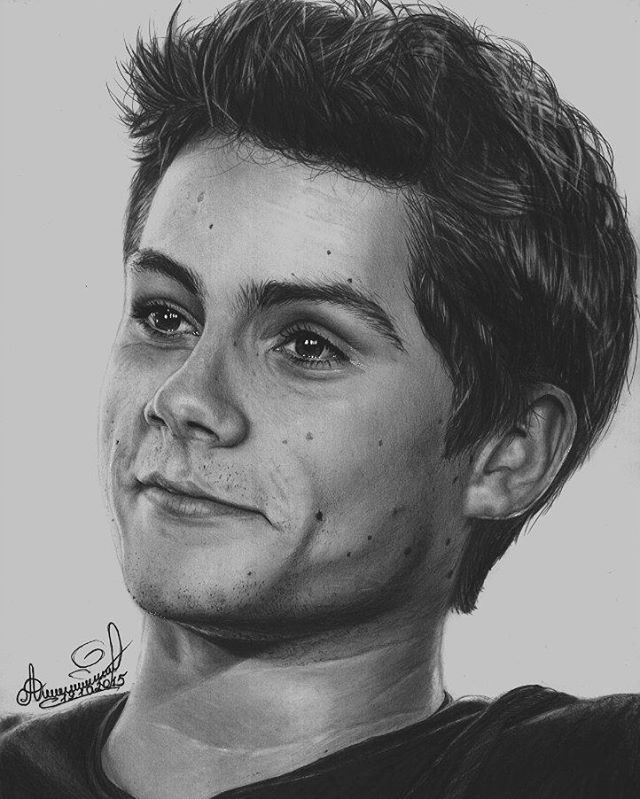 Teen Wolf Stiles Drawings