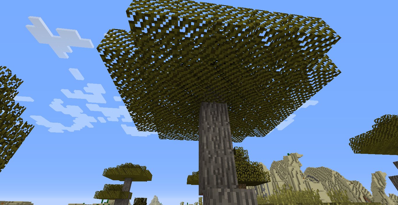 Acacia Leaves Minecraft