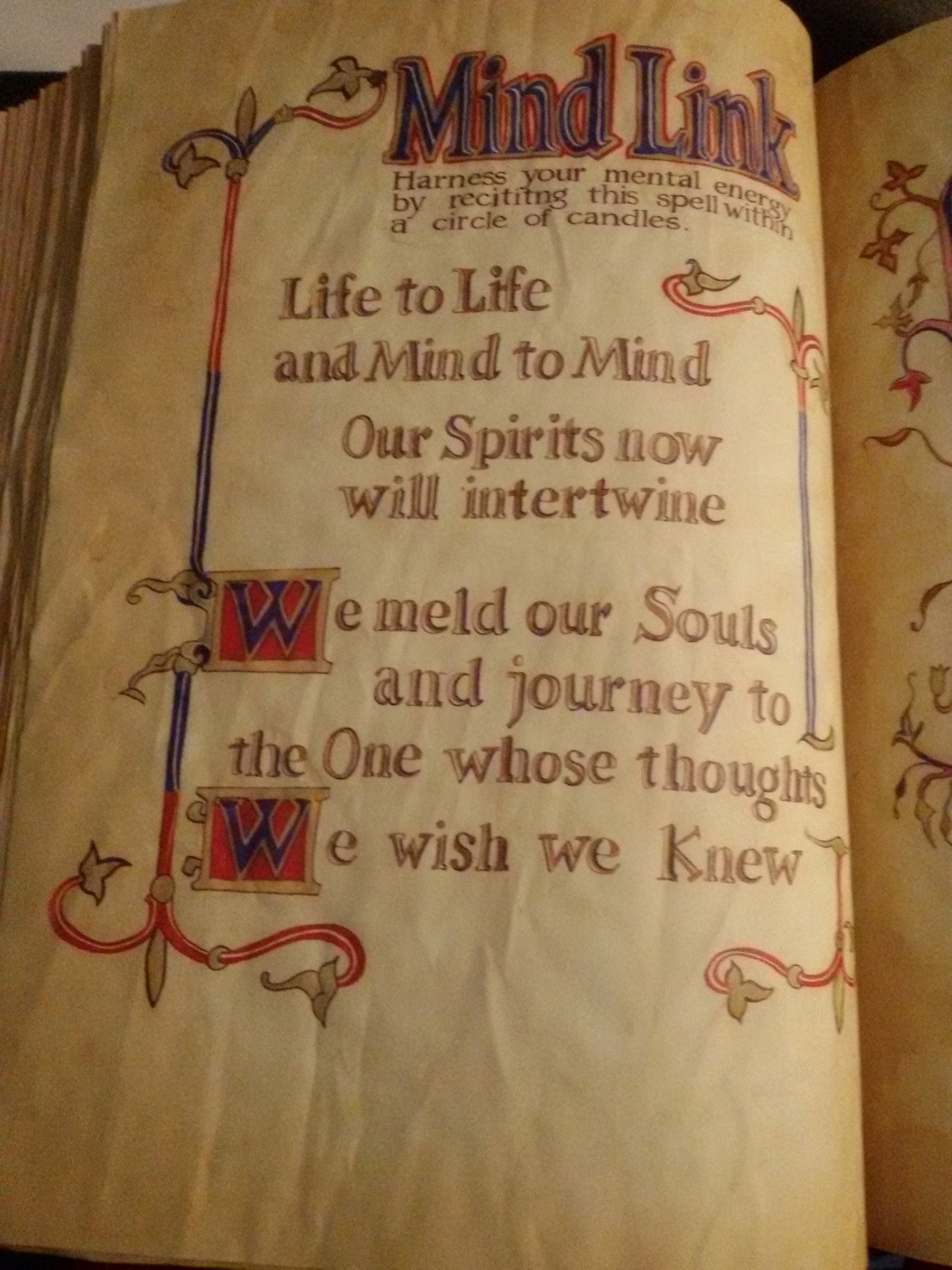 Charmed Book Of Shadows Spells
