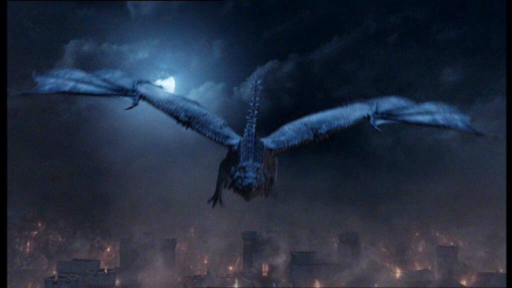Merlin Dragon Flying
