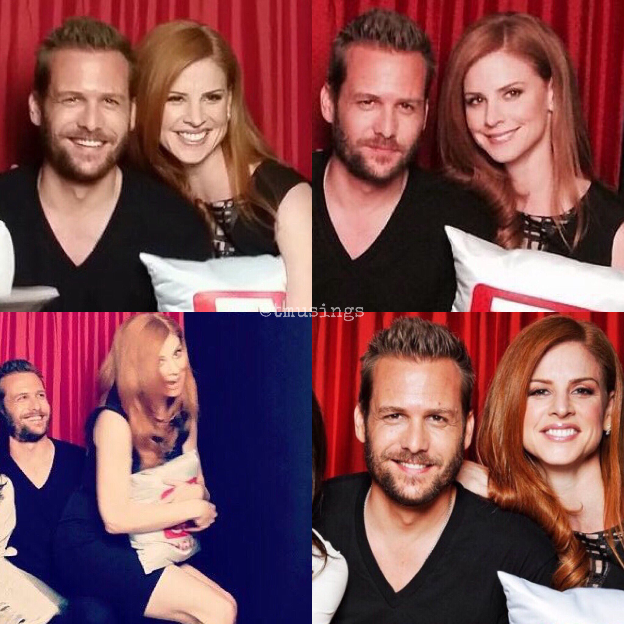 Sarah Rafferty And Gabriel Macht Best Friends