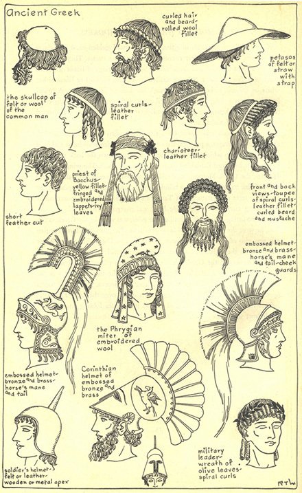 Ancient Greek Hair Accessories