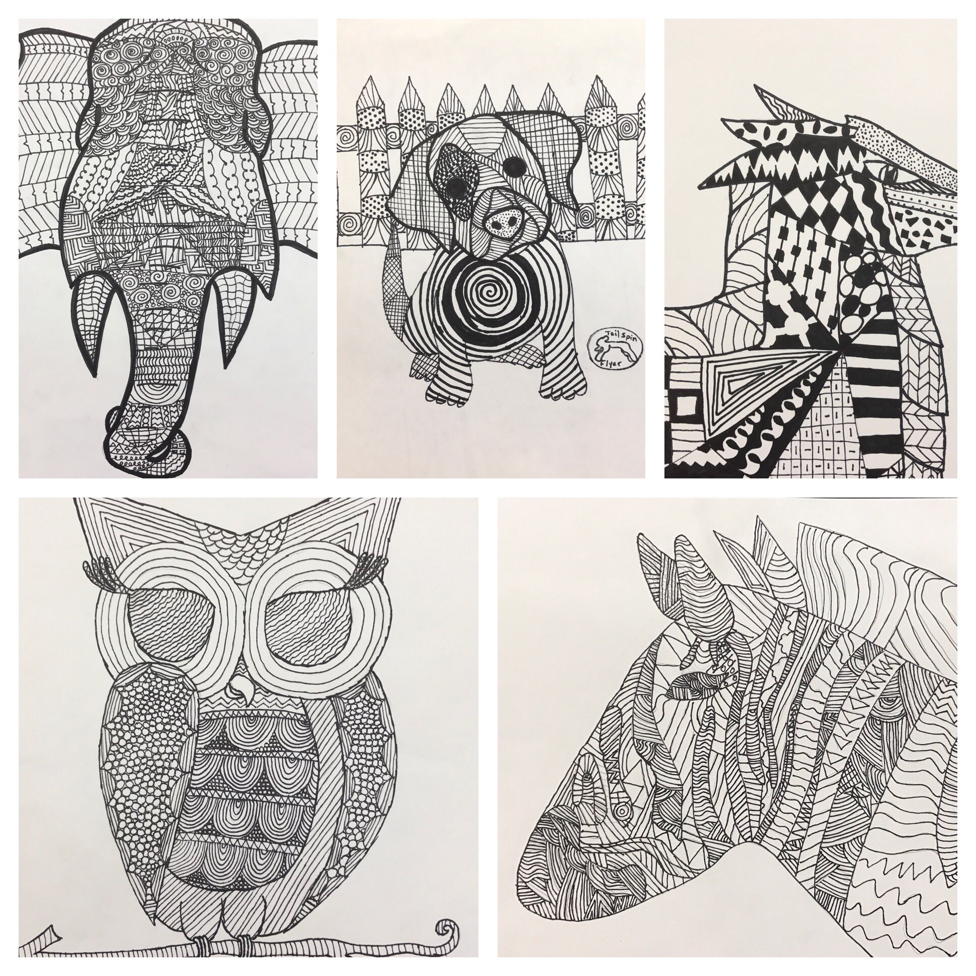 Natural Texture Drawing