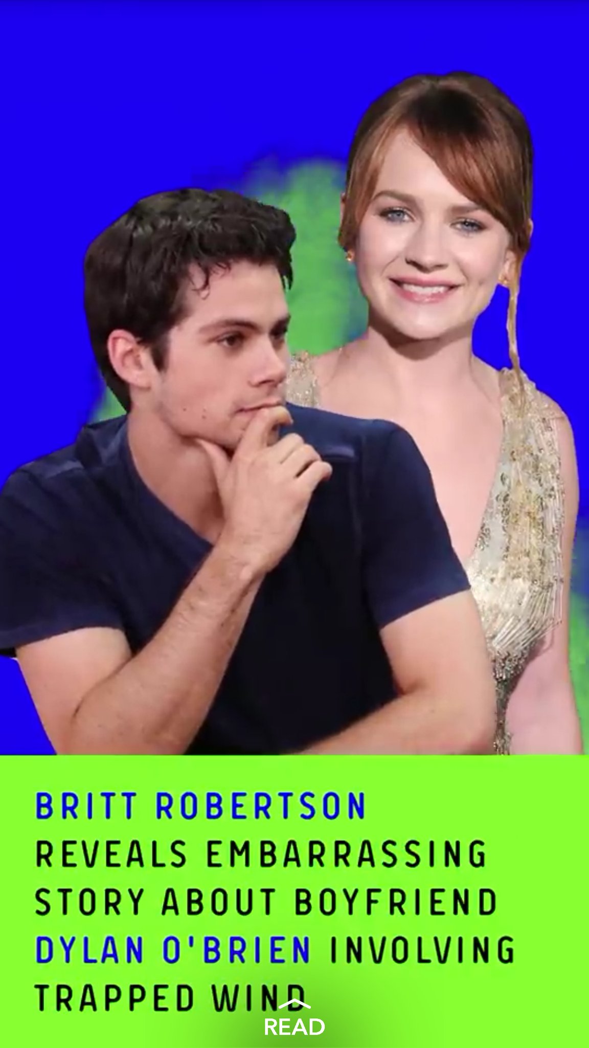 Dylan Obrien And Britt Robertson