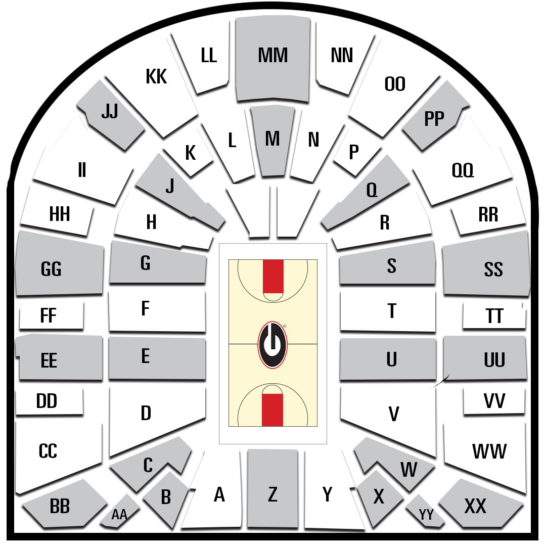 Ferrell Center Seating Chart FERRELL CENTER Updated April 2025 10