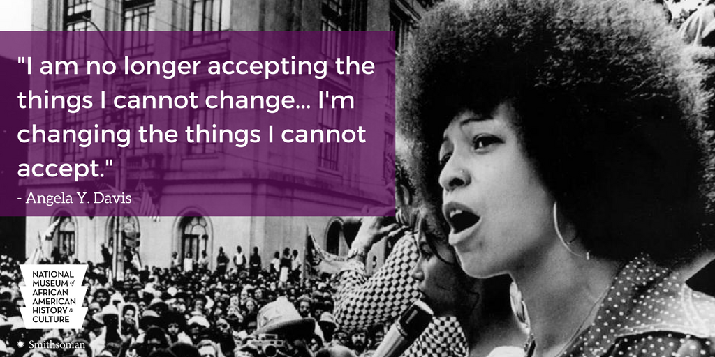 Born on this day in 1944, activist Angela Davis, is a prominent voice ...