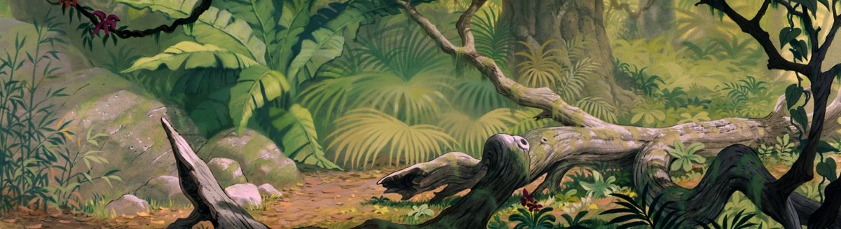 Disney Cartoon Jungle Background