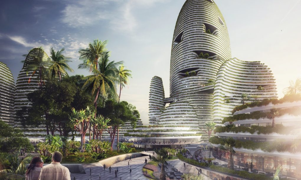 Malaysia green city design runs like a real rainforest biomimicry ...
