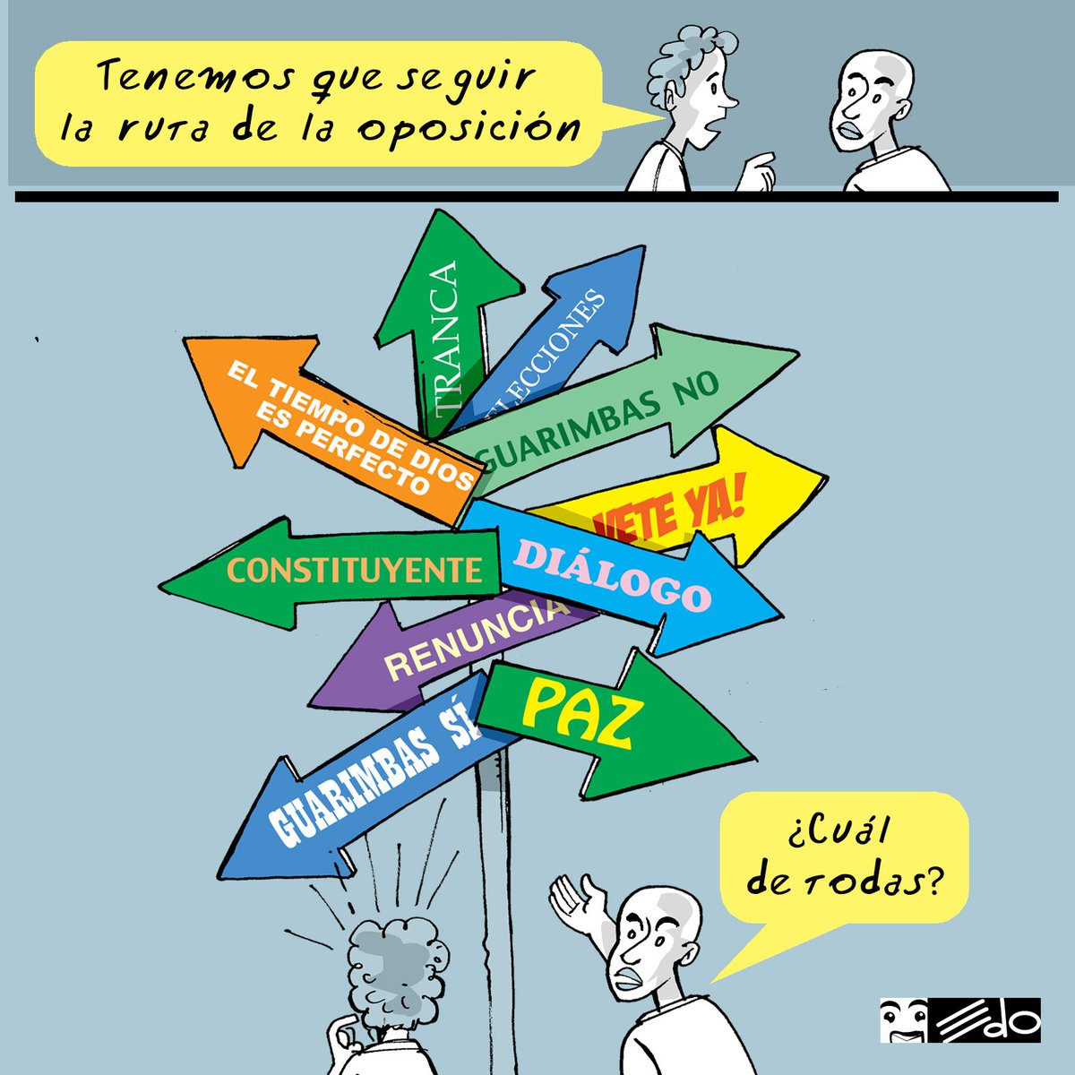 Caricatura EDO: La ruta de la oposición | EDO | Scoopnest