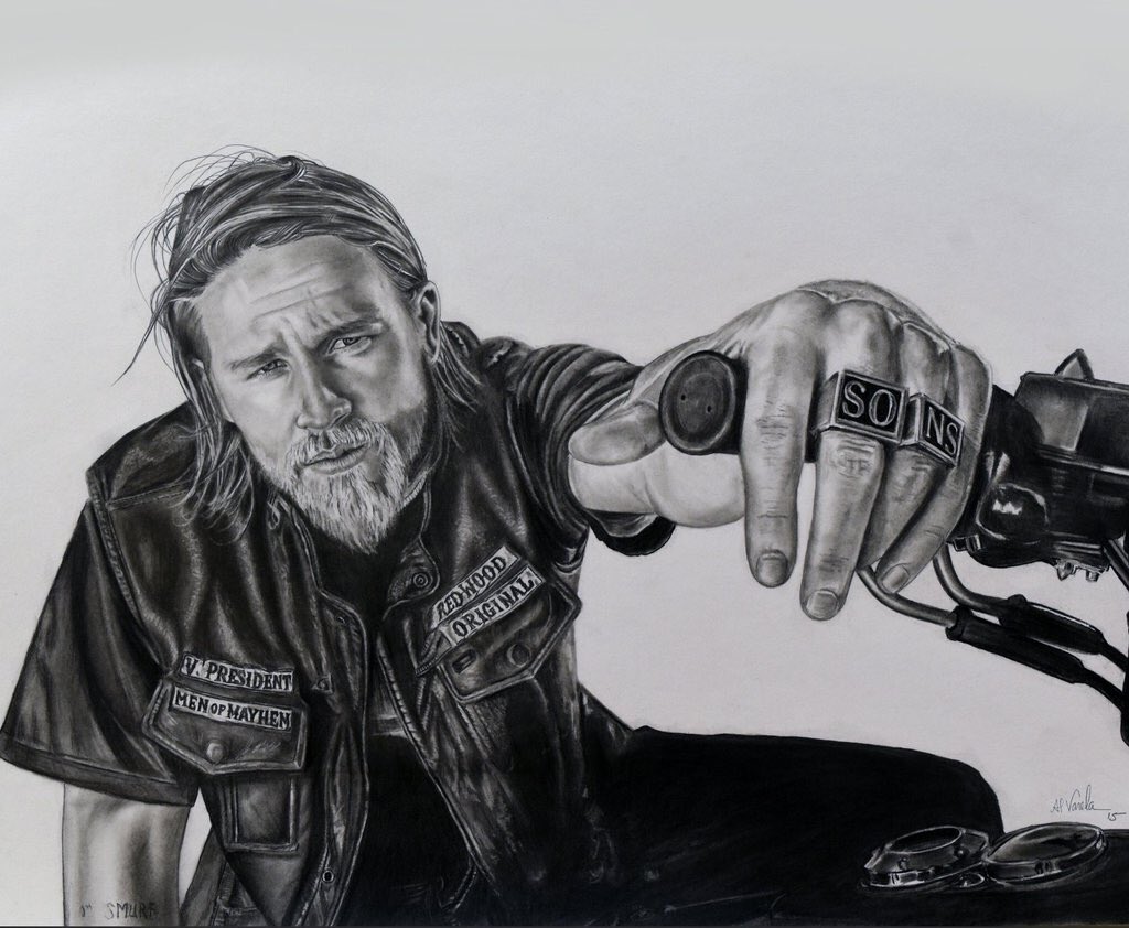 Sons Of Anarchy Drawing