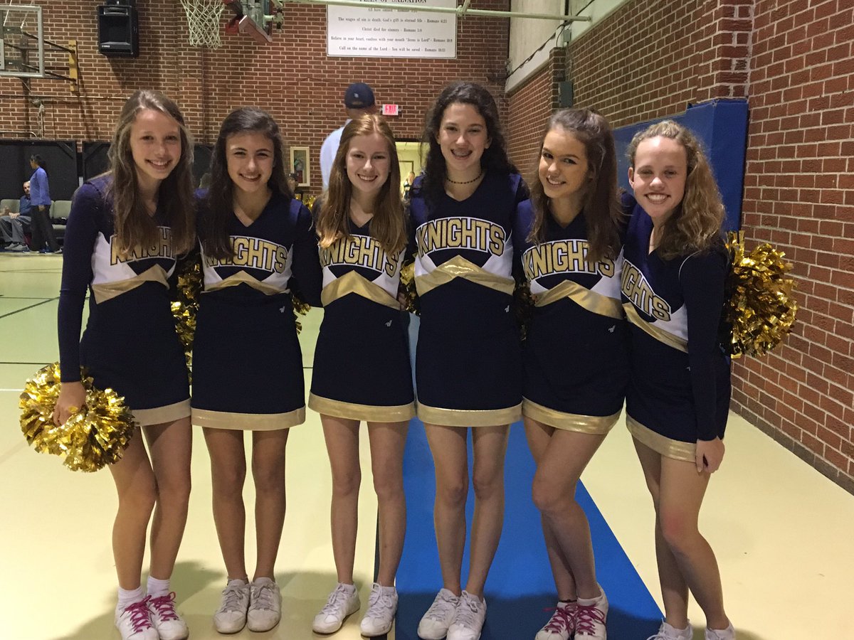Eighth Grade Cheerleaders