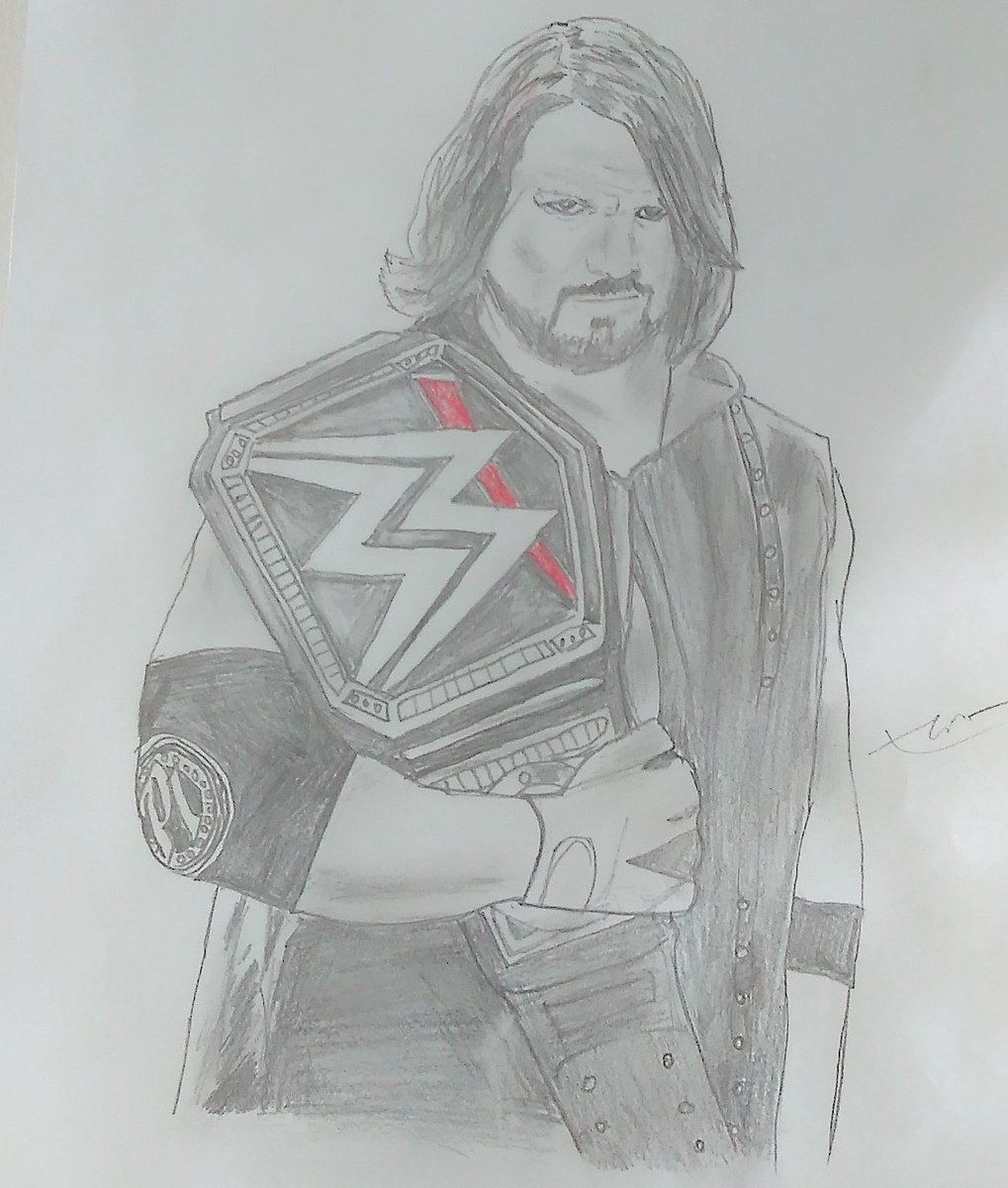 Aj Styles Drawing