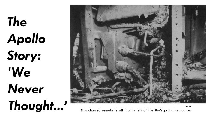 SN 1967: The Apollo 1 explosion was followed by ten weeks of study and ...