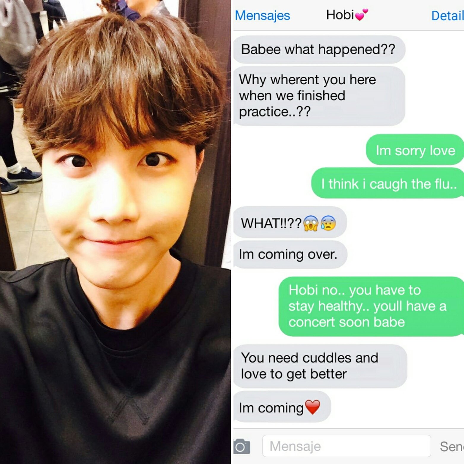 Protective Boyfriend Texts