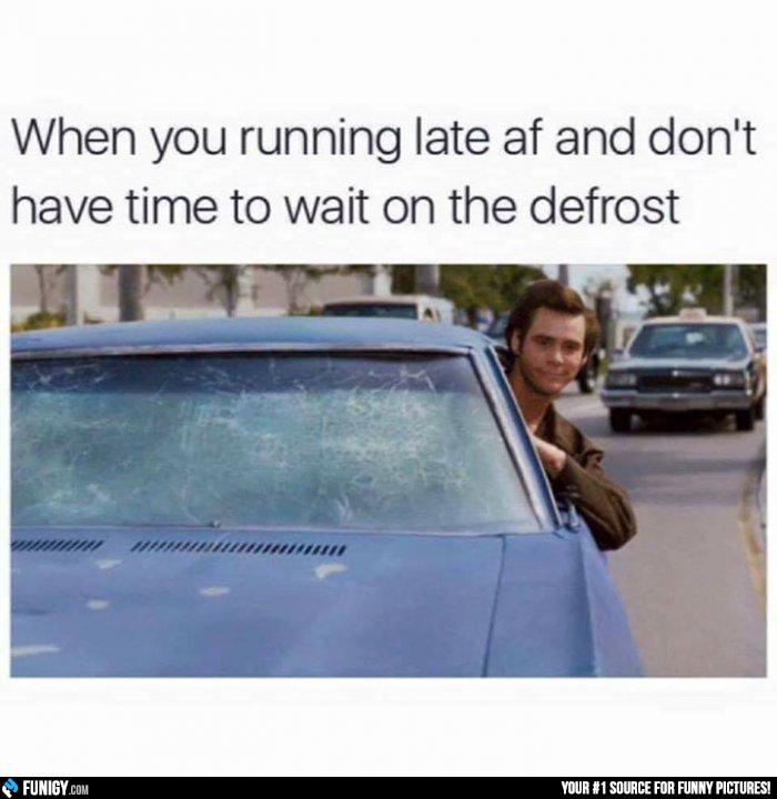 Running Late For Work Funny