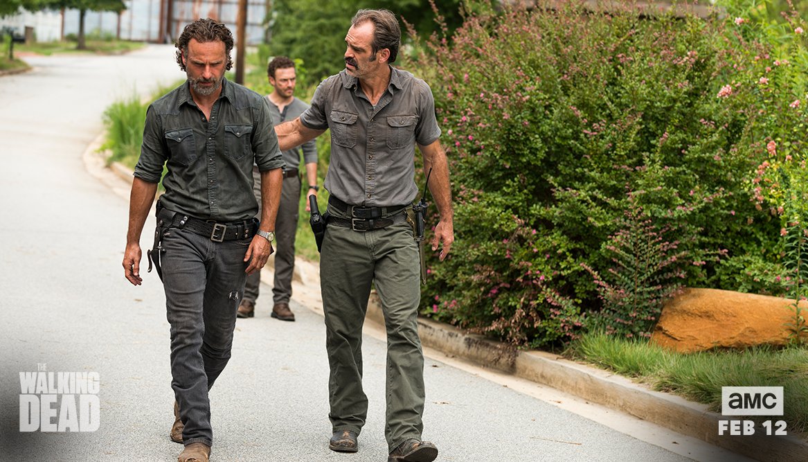 Rick Walking Dead Face