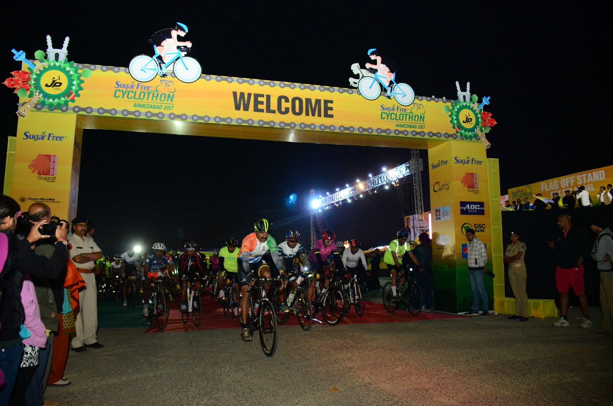 Cyclothon 2017 takes place in Ahmedabad on Sunday morning | DeshGujarat