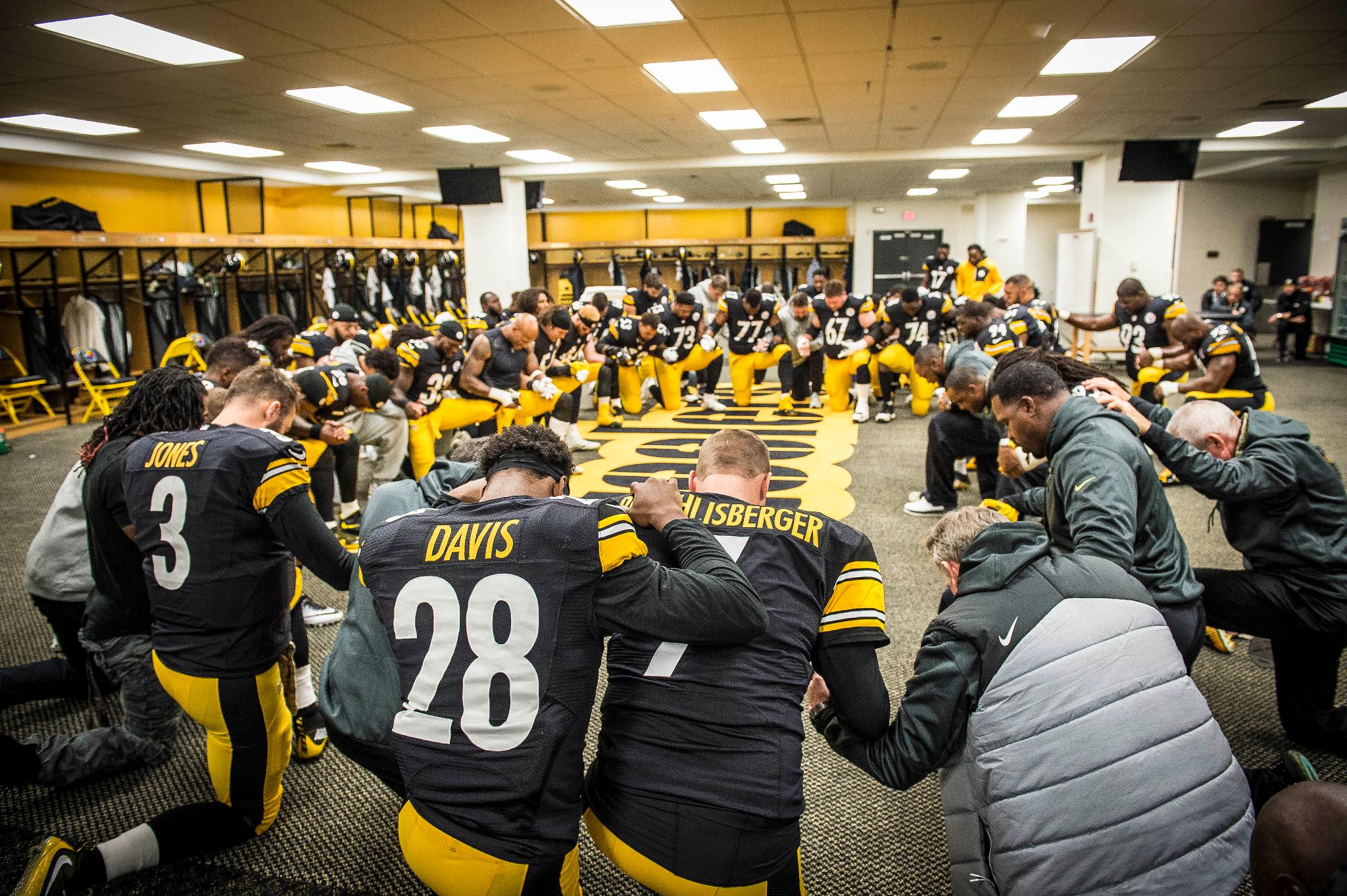 Pittsburgh Steelers Locker Room