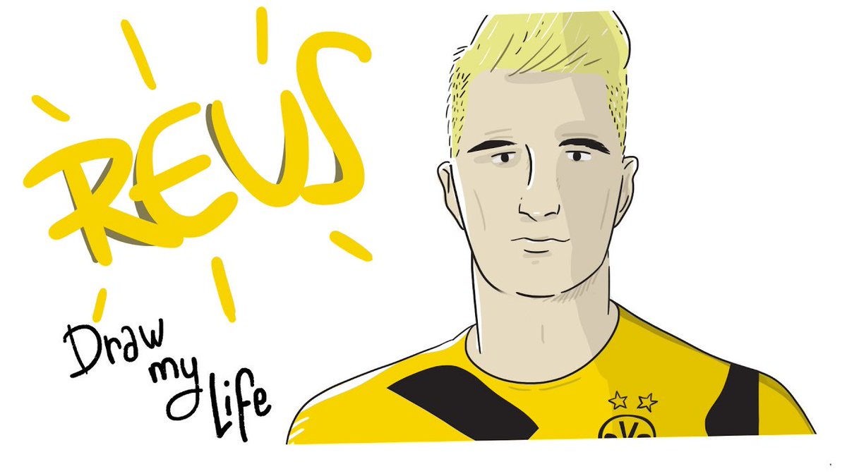 Vídeo La vida y carrera de Marco Reus, en dibujos. Nuevo DrawMyLife de ...