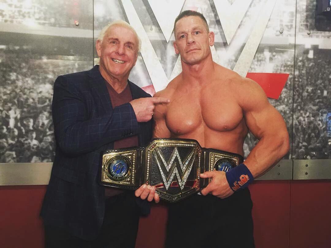 John Cena Wins The Wwe Title At The Royal Rumble Video