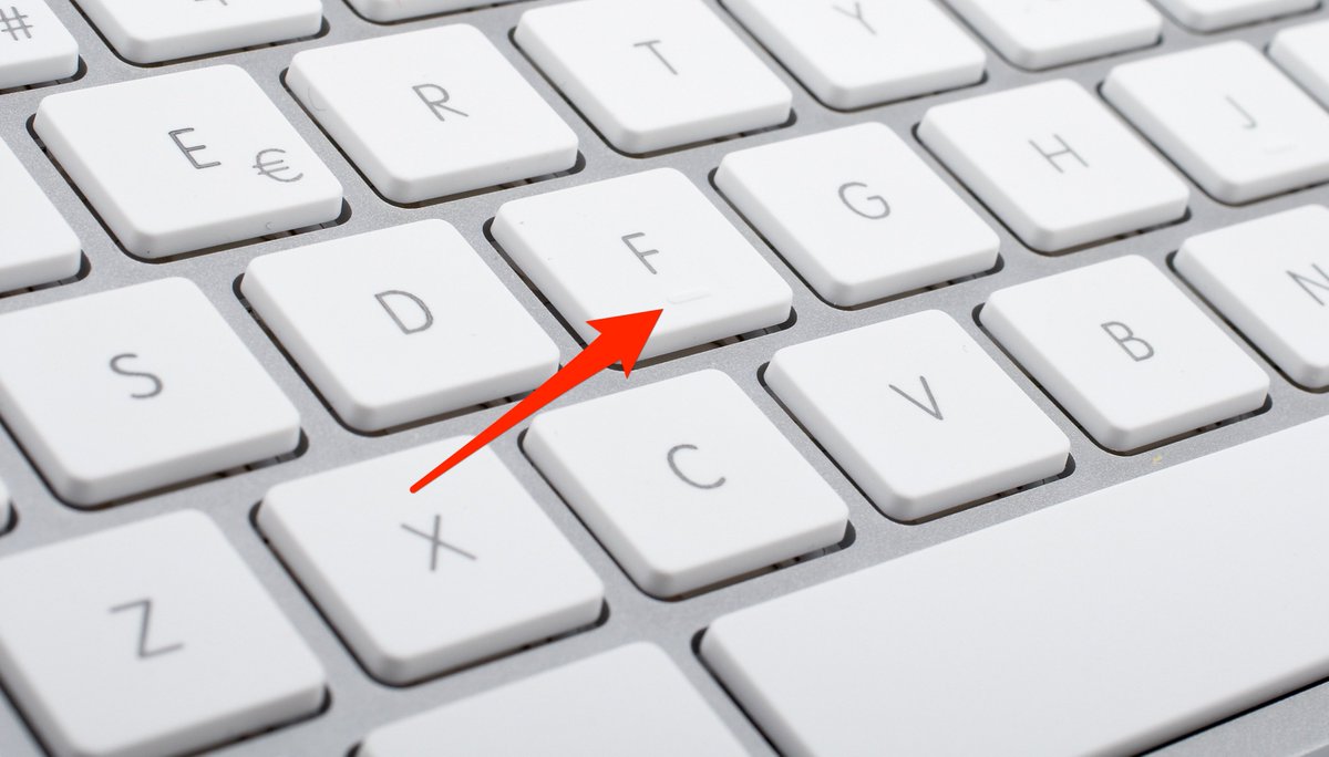 Why there are small bumps on the 'F' and 'J' keys of every keyboard ...