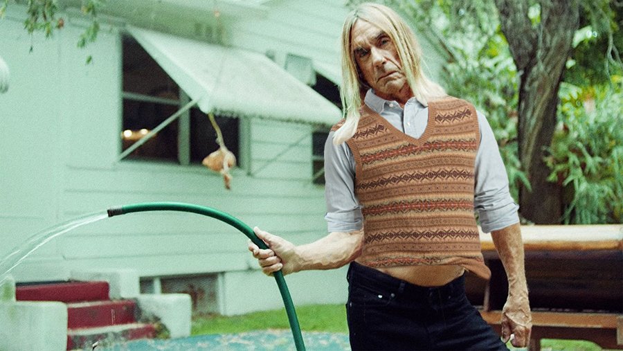 Classic photos of Iggy Pop improved by making him wear a lovely jumper ...