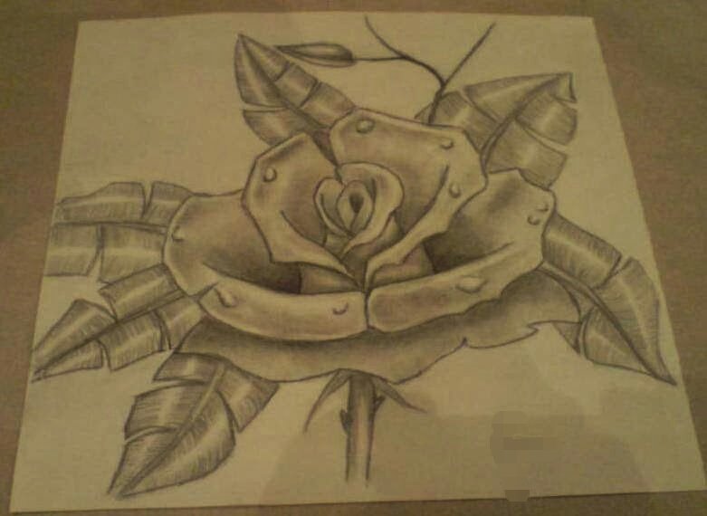 Dibujos A Lapiz De Corazones Chidos