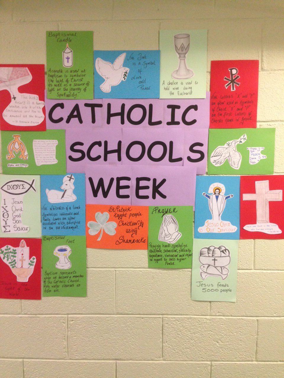 Catholic Schools Week Crafts St. John XXIII Port Washington Catholic