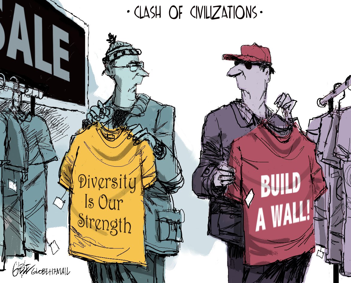 "clash of civilizations" today's editorial cartoon by brian gable. more ...
