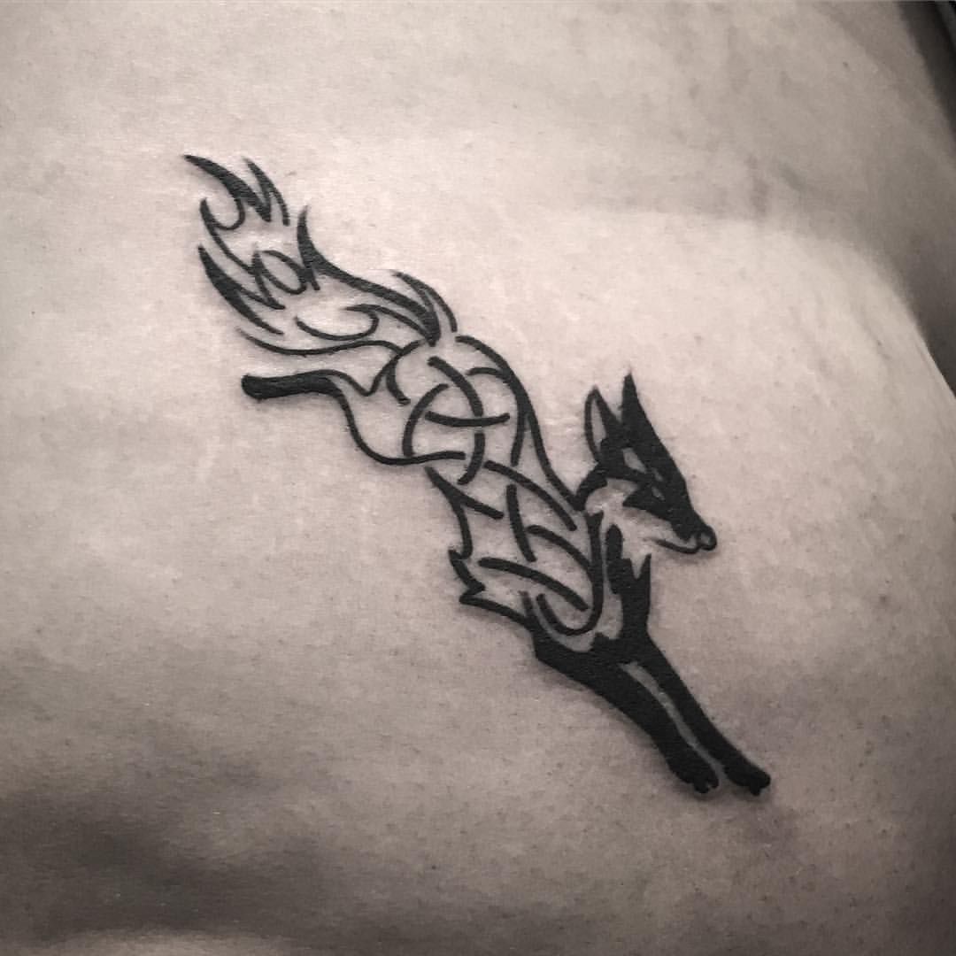 Celtic Fox Tattoo