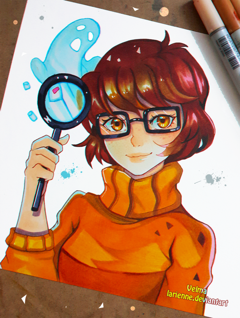 Velma Scooby Doo Fan Art Velma Cosplay Printable Gift Custom