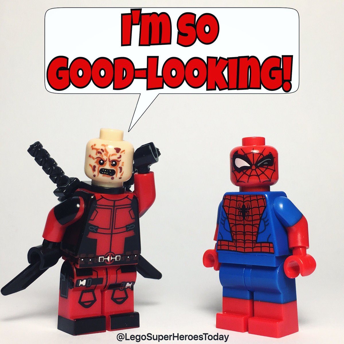 Lego Deadpool Vs Spiderman