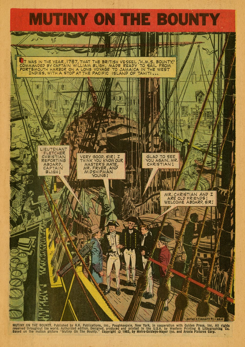 Mutiny On The Bounty Poster