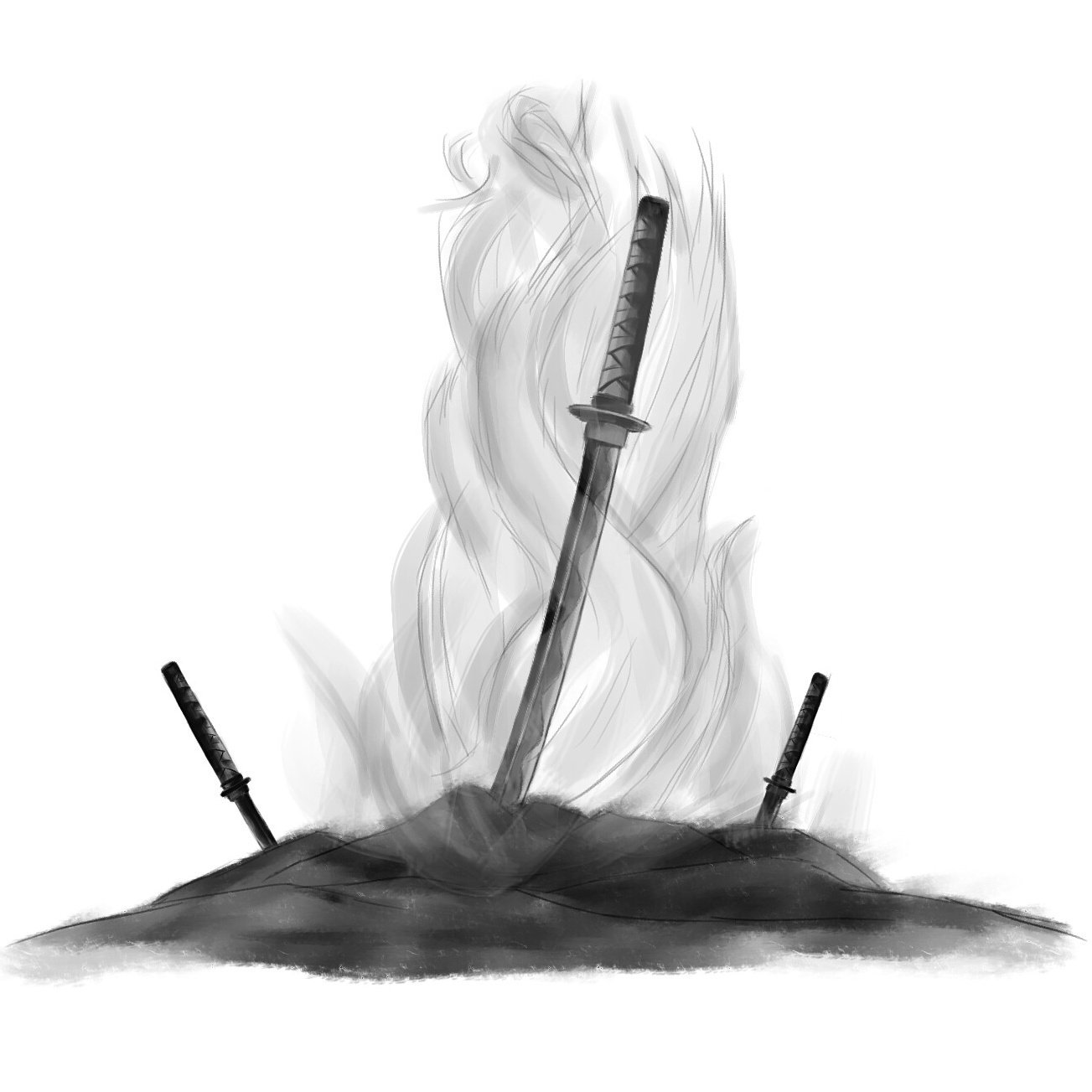 Samurai Sword Katana Drawing