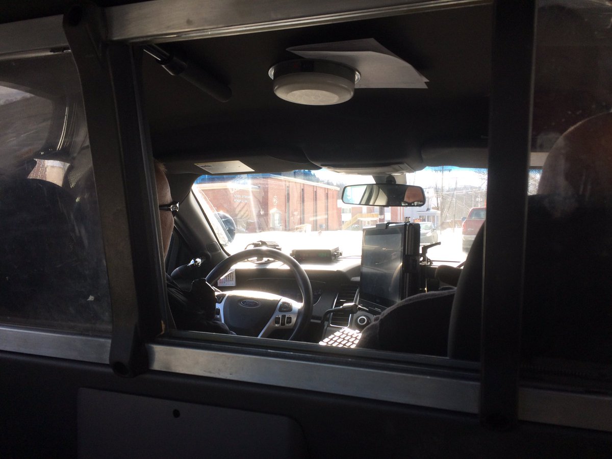 Police Car Back Seat