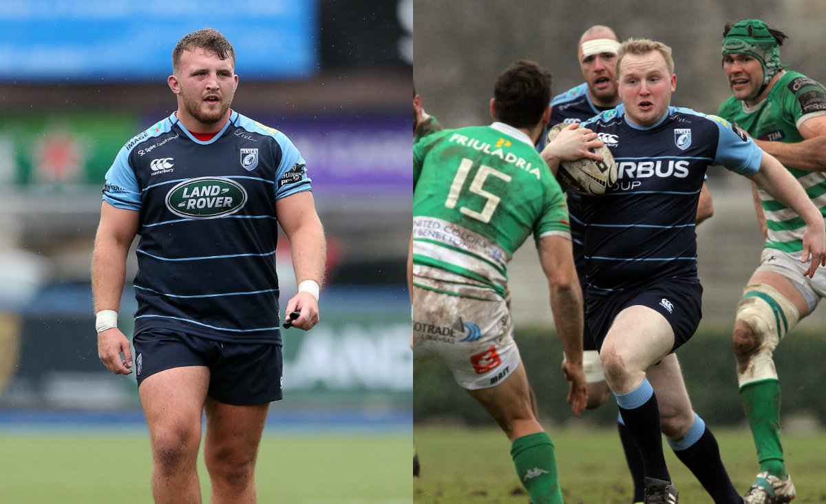 Cardiff Blues front-row pair Dillon Lewis and Ethan Lewis have signed ...