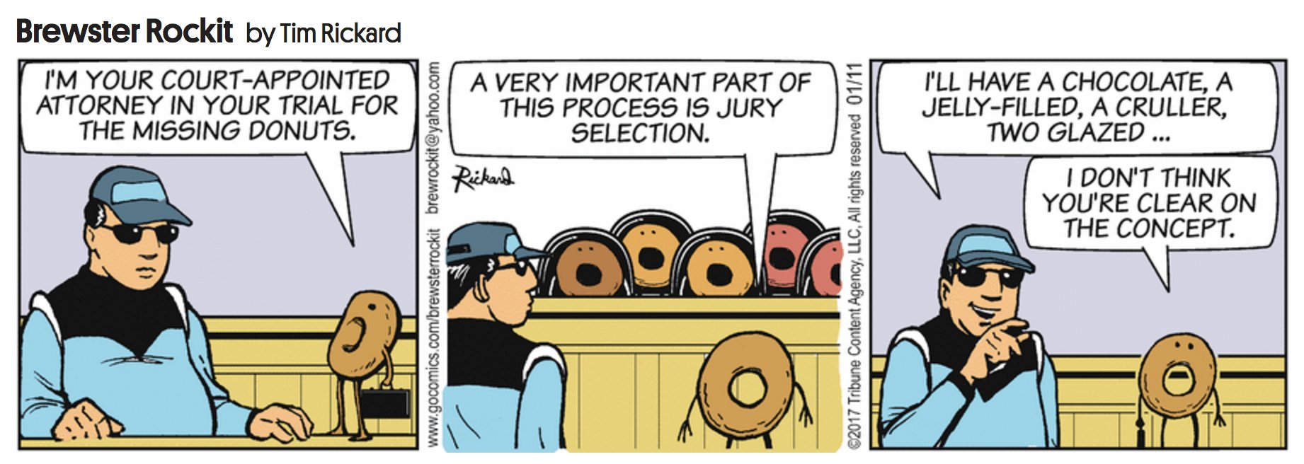 Jelly Filled Donut Comics