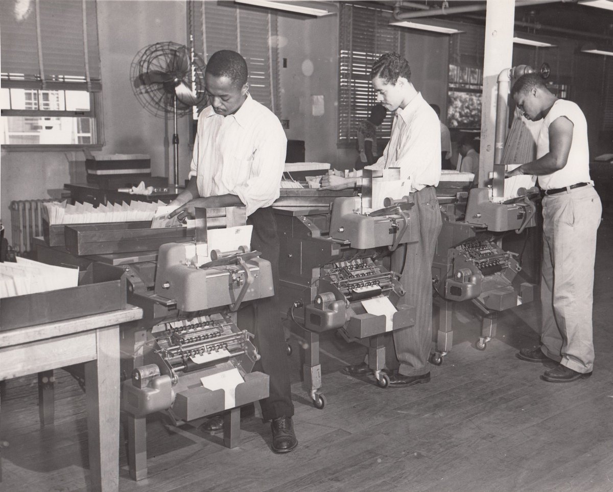 #TBT In the 1950s, our #data collection methods changed from mechanical ...
