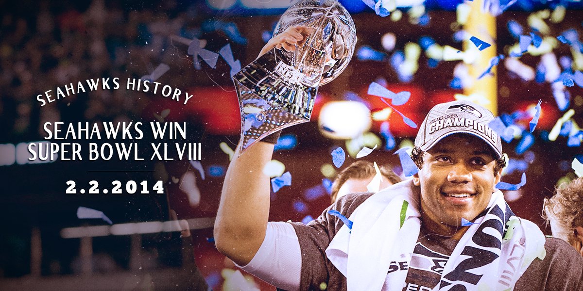 Seahawks Super Bowl Trophy