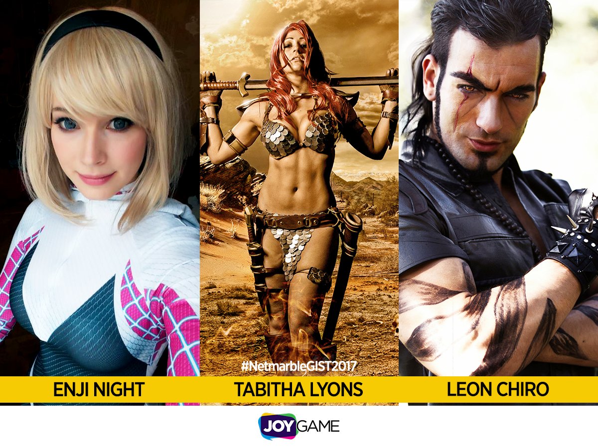 Wolfteam on Twitter: "Cosplay dünyasının yıldızları bugün GIST standımızda Enji Night, Tabitha ...