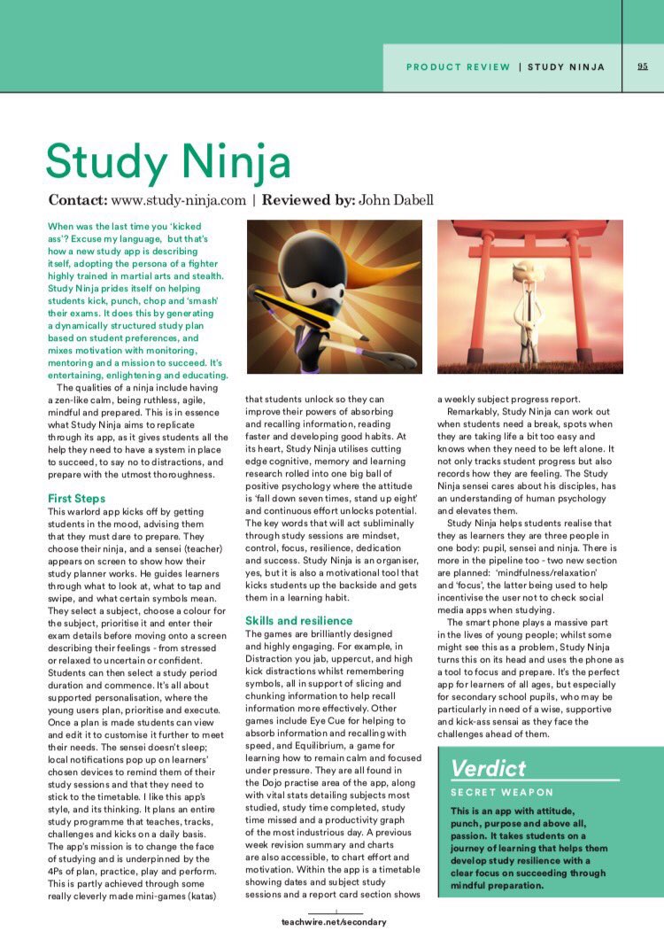 Study Ninja on Twitter: "Fantastic review!!! #SmashYourExams #DareToPrepare…