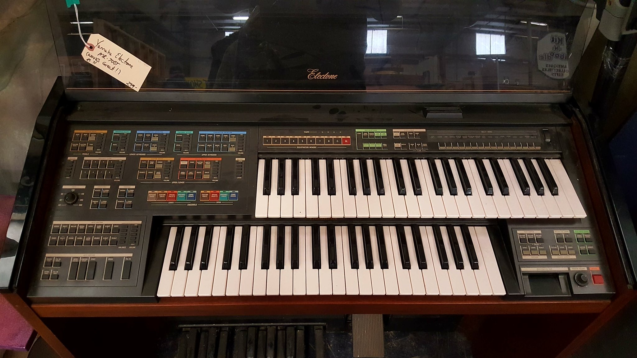 Electone Organ Yamaha Mr 700t