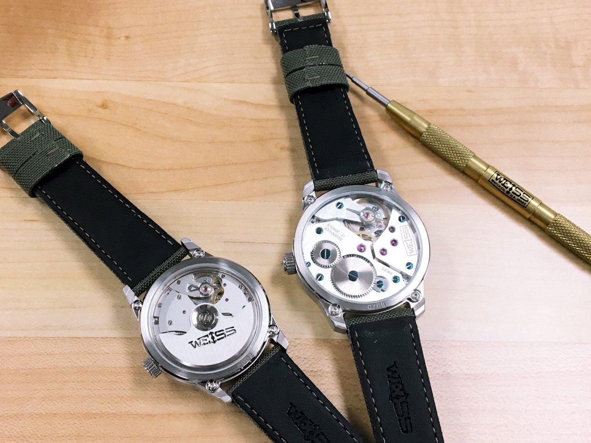 [Weiss] Weiss Watch Company introduces their 38mm Automatic Issue Field ...