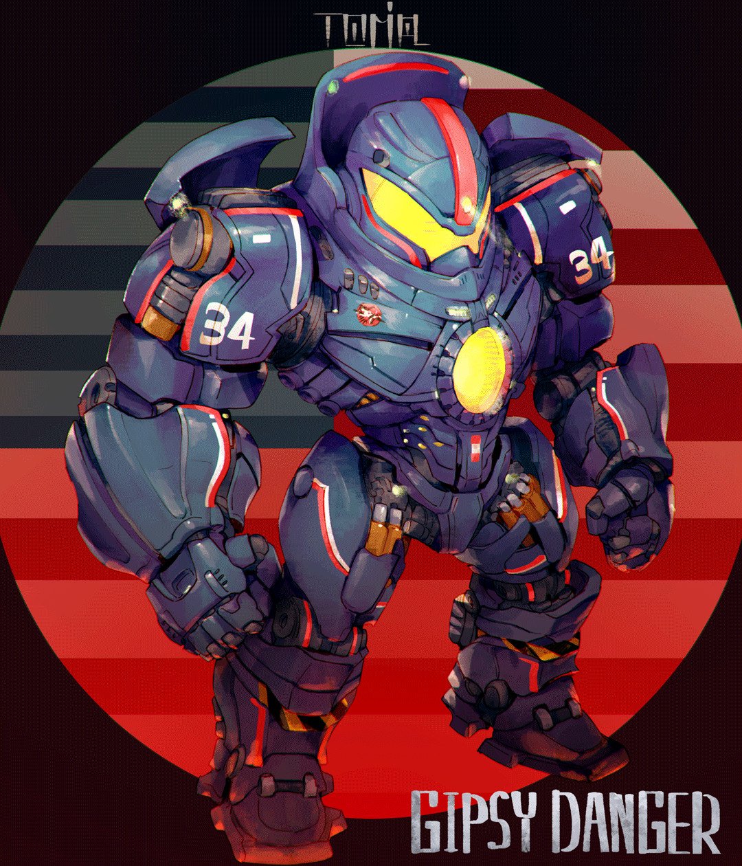 Gipsy Danger Fan Art